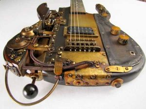 10 Incredible Steampunk Inspired Guitars - Guitar Gear Finder