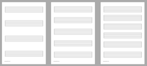 Free Printable Guitar PDFs (TAB, Chord Charts, Fretboard Templates ...