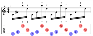 6 Impressive Guitar Tapping Solos (With TAB & Diagrams) - Guitar Gear ...