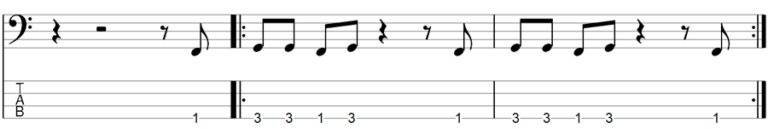 14 Must-Know Easy Bass Riffs for Beginners (with TAB and Practice Tips ...