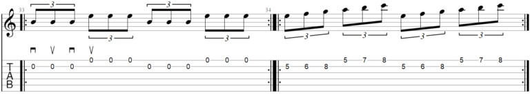 17 Best Alternate Picking Exercises (Easy to Hard with TAB) - Guitar ...