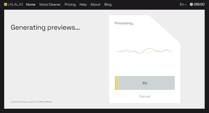 LALAL.AI Review (Vocal and Instrument Splitting Software) - Guitar Gear ...
