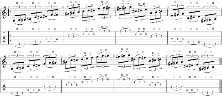 6 Hammer-On Exercises to Practice Daily (Guitar TAB and Tips) - Guitar ...